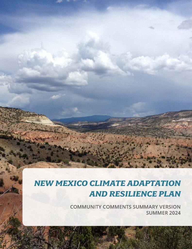 New Mexico’s Climate Adaptation & Resilience Plan – New Mexico Climate Change Action